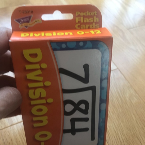 Other | Multiplication Flash Cards Division Flash Cards | Poshmark